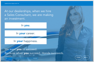 American Honda Motor Company – eLearning Curriculum for Selling Skills ...